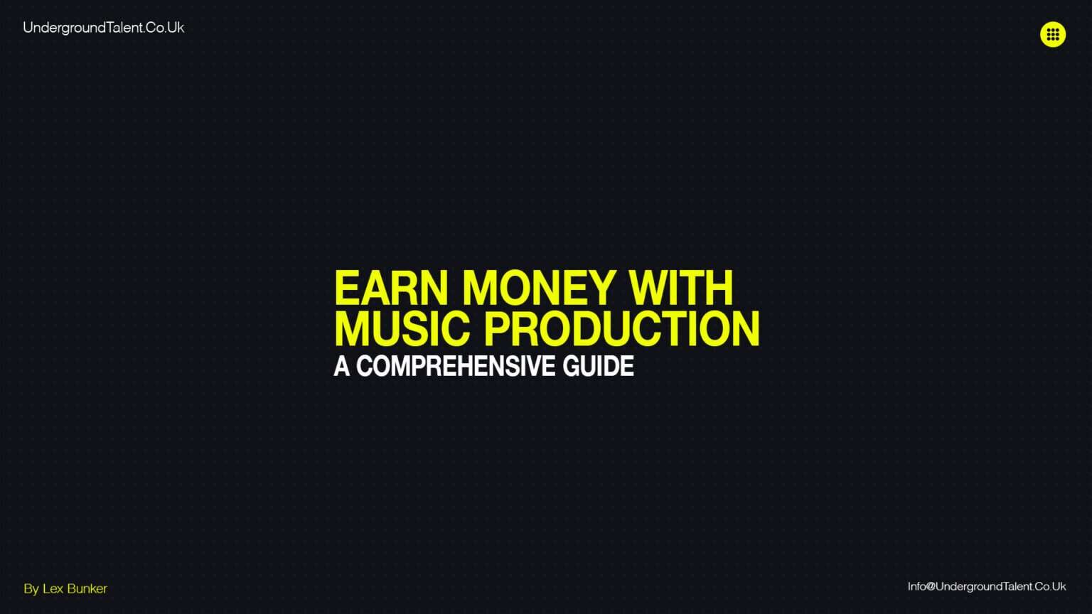 Making Money With Music Production | A Comprehensive Guide