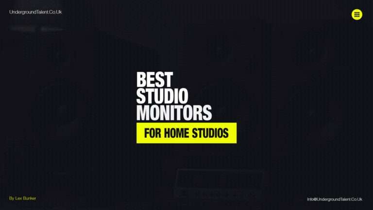 Best Studio Monitors for Home Studios: A Buyer’s Guide